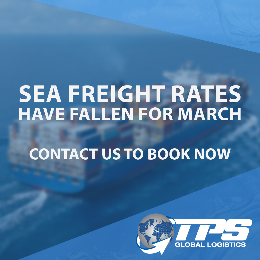 Sea freight Red Sea update - Rates dropped in March - TPS Global